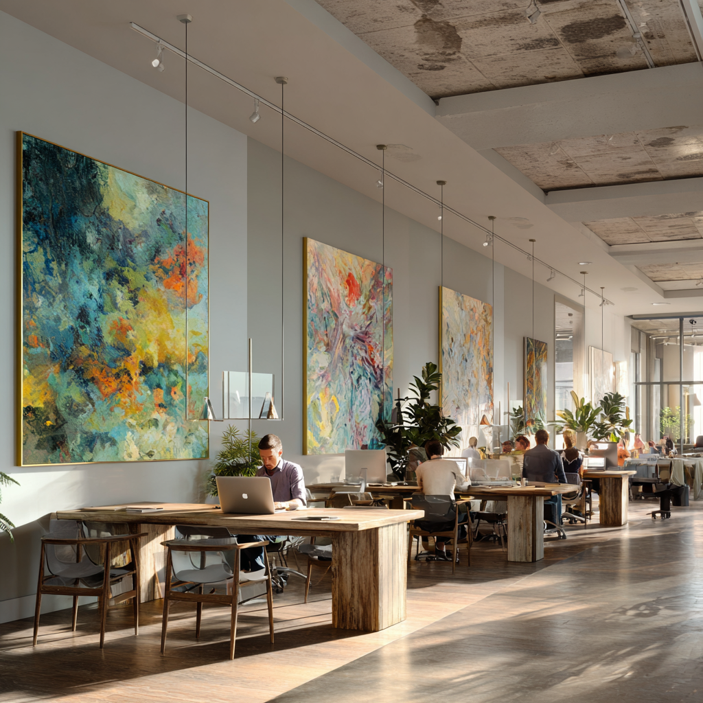 The Connection Between Art and Productivity in Workspaces – KhayosArt