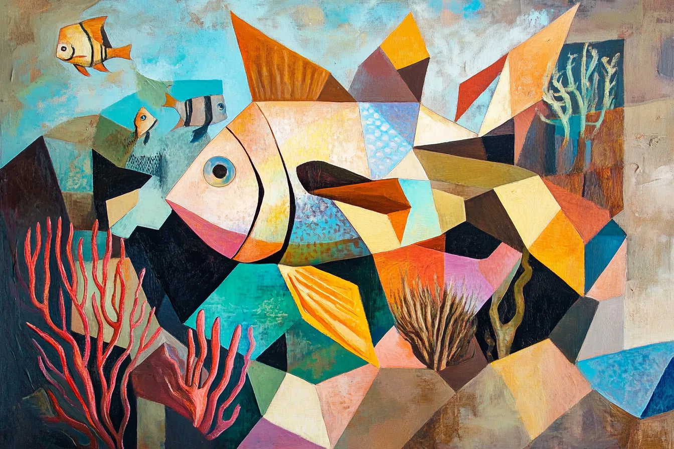 Cubism Wall Art | Canvas, Prints and Framed Art – KhayosArt